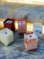 China Exquisite Natural Marble Scented Candle Custom Craft Marble Home Decorative For Interior Design for sale