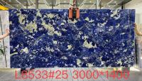 China Brazilian Bolivia Blue Marble Blue Colored Marble High End Wear Resistant for sale