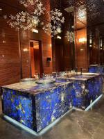 China Brazilian Bolivia Blue Marble Blue Colored Marble High End Wear Resistant for sale