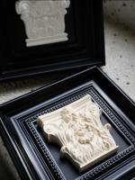 China Modern Custom Craft Marble Natural Lime Stone Marble Ornament With Artistic Design for sale