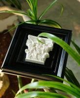 China Modern Custom Craft Marble Natural Lime Stone Marble Ornament With Artistic Design for sale