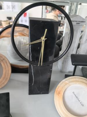 China Black Custom Craft Marble Marquina Ornament With Smooth Surface for sale