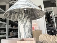 China Modern Artistic Marble Table Lamp Marble Desk Lamps For Interior Decoration for sale
