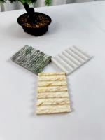 China Exquisite Marble Soap Tray High Durability Marble Soap Dish For Shower for sale
