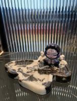 China Bvlgari Black Marble Butterfly Art Tray – Handcrafted Luxury for Timeless Elegance & Versatile Sophistication for sale