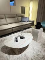 China High Durability Marble Coffee Table Elegant For Living Rooms for sale