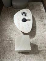 China High Durability Marble Coffee Table Elegant For Living Rooms for sale