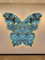 China Madagascan Blue Marble Kitchen Slab Marble Stone Slab Long Lasting Scratch Resistant for sale