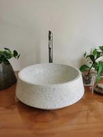 China Modern Terrazzo Artistry Vanity Sink | Scratch-Resistant & High-Gloss Finish for sale