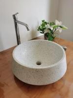 China Modern Terrazzo Artistry Vanity Sink | Scratch-Resistant & High-Gloss Finish for sale
