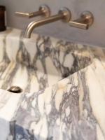 China Luxury Bvlgari Purple Marble Countertop | Amethyst Surface for Kitchen & Vanity for sale
