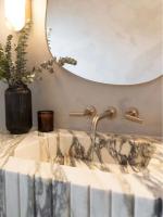 China Luxury Bvlgari Purple Marble Countertop | Amethyst Surface for Kitchen & Vanity for sale
