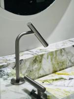 China Cold Emerald Jade Marble Bathroom Washbasin | Ice Green Translucent Vanity for sale