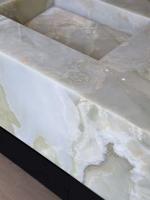 China Luxury Verde Alpi Marble Countertop | Jade Green with Gold Veins for Kitchen & Bathroom for sale
