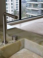 China Luxury Verde Alpi Marble Countertop | Jade Green with Gold Veins for Kitchen & Bathroom for sale