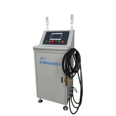 China PLC Controlled Air Conditioner Leakage Test Equipment 3500m³/h Airflow 220V Floor Standing for sale