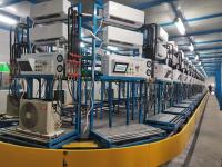 China Dongliu DL-SCX-02 Air Conditioner Assembly Line 380V AC Speed Chain Conveyor for sale
