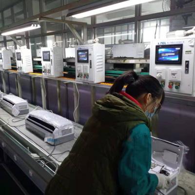 China Automatic Mini-Split Air Conditioner Assembly Production Line 50-500 pcs/day AC380V for sale