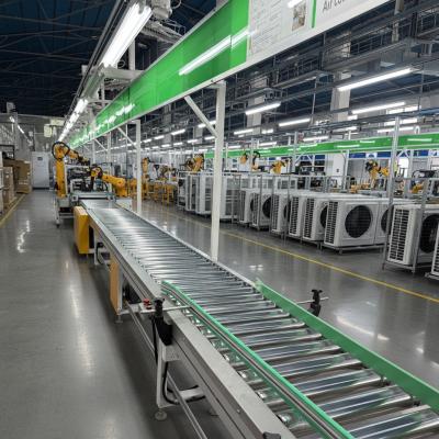 China Automatic Air Conditioner Assembly Line 8L/s Vacuum System Custom OEM ODM for sale