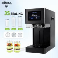 China Commercial Non Rotated Type Automatic Can Sealer For Beverage Juice Soda Can for sale