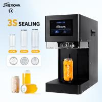 China 110V/220V Automatic Pet Aluminum Can Sealer Machine With Touch Screen for sale