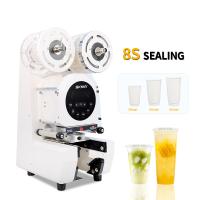 China CE Certified Portable Electric Cup Sealer For Coffee Cups Milk Tea Plastic Cups for sale