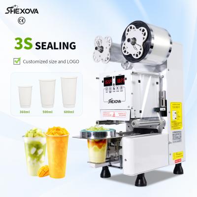 China High Speed 90 95mm ilm Roll cup sealer For Plastic Cup And Paper Cup for sale