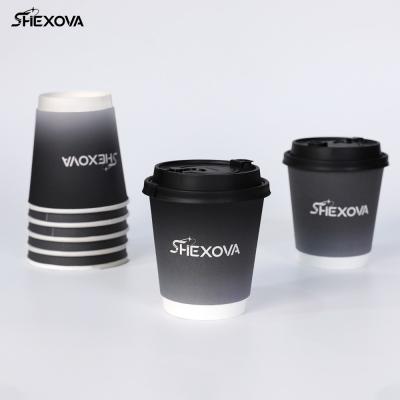 China Food Grade 8oz/12oz/16oz Hot Cold Drink Paper Cups Disposable For Beverage Shop for sale