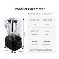 China Electric Sound Proof Smoothine Blender  2200W Kitchen For Milk Tea Shop for sale