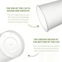 China 360ml 500ml 600ml 700ml Custom Logo PP Plastic Cups Clear and Frosted for Cold Juice Soda Bubble Tea for sale