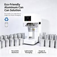 China CE Certification 85mm Aluminum Cans sealing Stainless Steel Body 110V 220V For Beverage Coffee for sale
