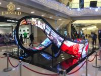 China Lionled P1.25 Indoor Flexible Led Display For Buildings With Special Shape for sale