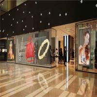 China Lionled P2.6-5.2 Indoor/Semi-Outdoor Transparent LED Display For Glass Windows For Shop/Advertising for sale