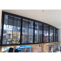 China Lionled P2.6-5.2 Indoor/Semi-Outdoor Transparent LED Display For Glass Windows For Shop/Advertising for sale