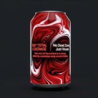 China Lionled Cola P1.86 Flexible LED Can Display with Built-In Cooler Space 1000 cd/m² for sale
