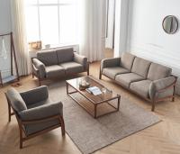 China Solid Wood Frame Hotel Coffee Tables Tempered Glass Top Square Tea Table for sale