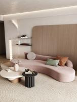 China ISO18001 35cm Hotel Coffee Tables Nordic Solid Paint Small And Large Tea Table Combination for sale