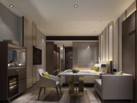 China Customize E1 Plywood Hotel Guest Room Furniture For 4 Star Hotel for sale