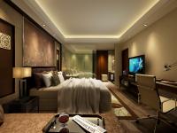 China E1 Grade Hotel Guest Room Double Guest Bed With SGS Approval for sale