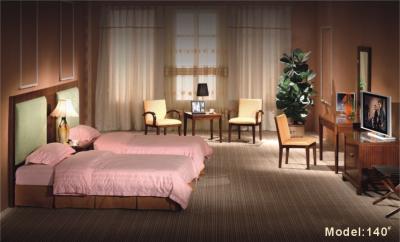 China Customize Color Hotel Bedroom Furniture Sets Twin Sizes Bed 1200*2000*250mm for sale