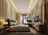 China SGS Certified Hotel Bedroom Furniture Sets  Double Bed Headboard 1800*2000mm for sale