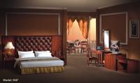 China King Size Restaurant Hotel Bedroom Furniture Sets ISO9001 Certified for sale