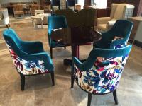 China Customized Gelaimei Hotel Restaurant Furniture Hotel Dining Table Set for sale