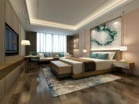 China Lacquer Finish Metal Elements 3 Star Hotel Furniture ISO18001 Standard for sale