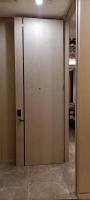 China White Walnut Veneer Door Panel 5 Star Hotel Bedroom Furniture 1000*50*2400mm for sale
