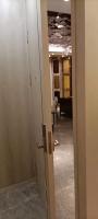 China White Walnut Veneer Door Panel 5 Star Hotel Bedroom Furniture 1000*50*2400mm for sale