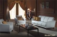 China 2800*800*800mm 4 Seaters Solid Wood Frame Couch For Apartment for sale