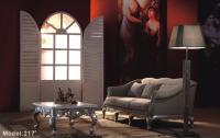 China 2200*850*850mm Modern European Hotel Room Sofa Modern Fabric Top for sale