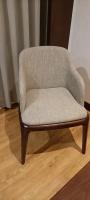 China ISO18001 Certified Ash Solid Wood Wooden Hotel Chairs ODM Service for sale