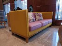 China Customized Cozy Loveseat And 3 Seat Couch Rectangular 1.8m Length for sale